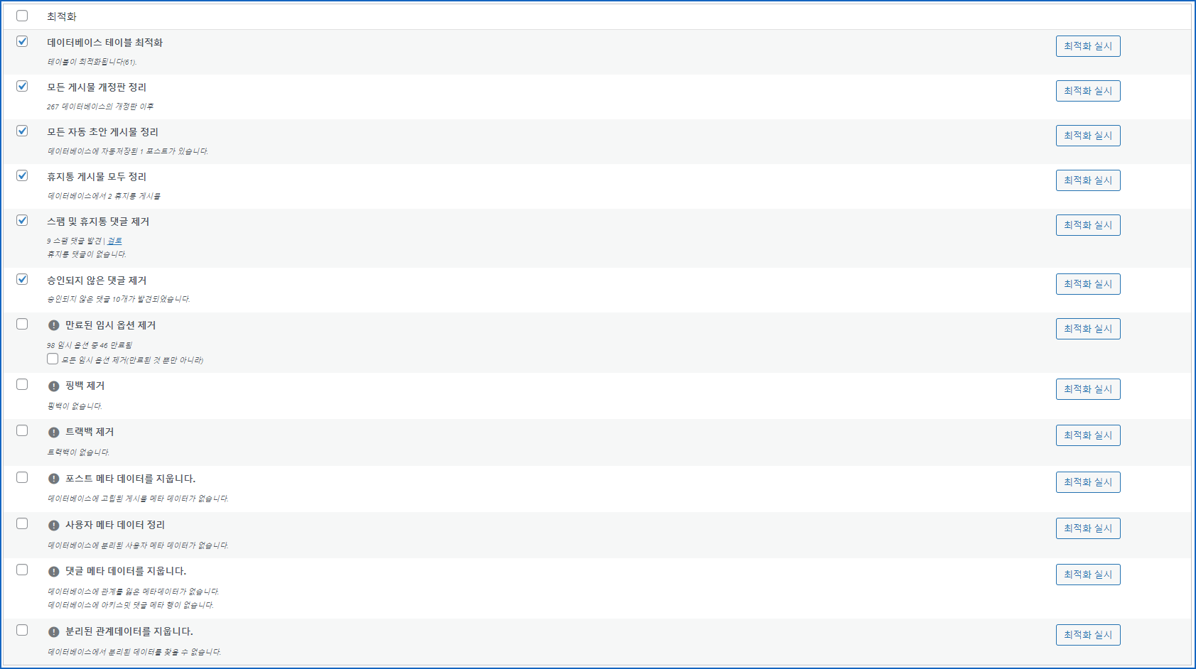 jetpack boost 점수 100 올리기 위한 전략